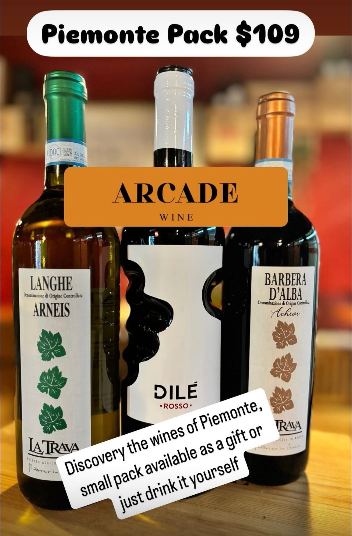 Piemonte Discovery pack | Arcade Wine